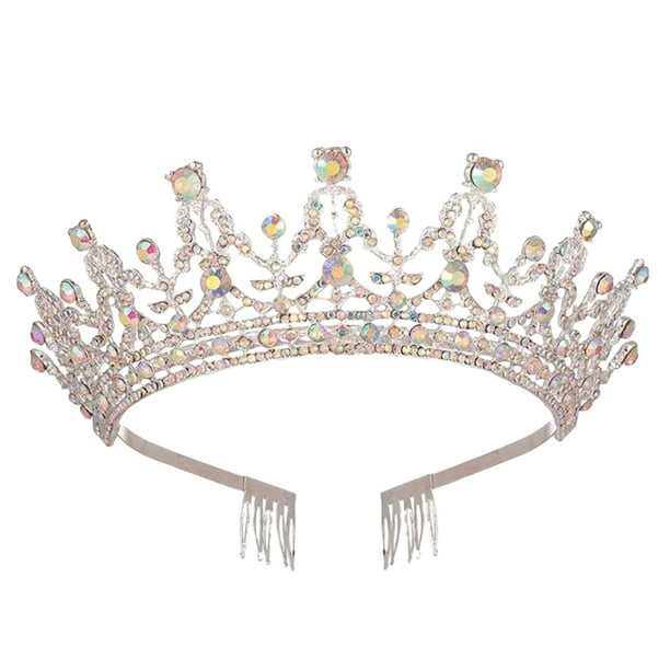 Crown Bride Quinceanera Headpieces Elegant, for Girls Bridal, Gift for ...