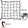 Adjustable 3x3FT Elastic Scrog Net with 8 Hooks for Grow Tents, SYITCUN ...