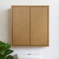 Teamson Home Tremolo Modern Boho 2-Door Wall Cabinet with Push-Open ...