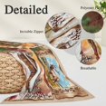Bear Deer Body Pillow Cover 20 x 60 Inch Decorative Pillow Cover ...