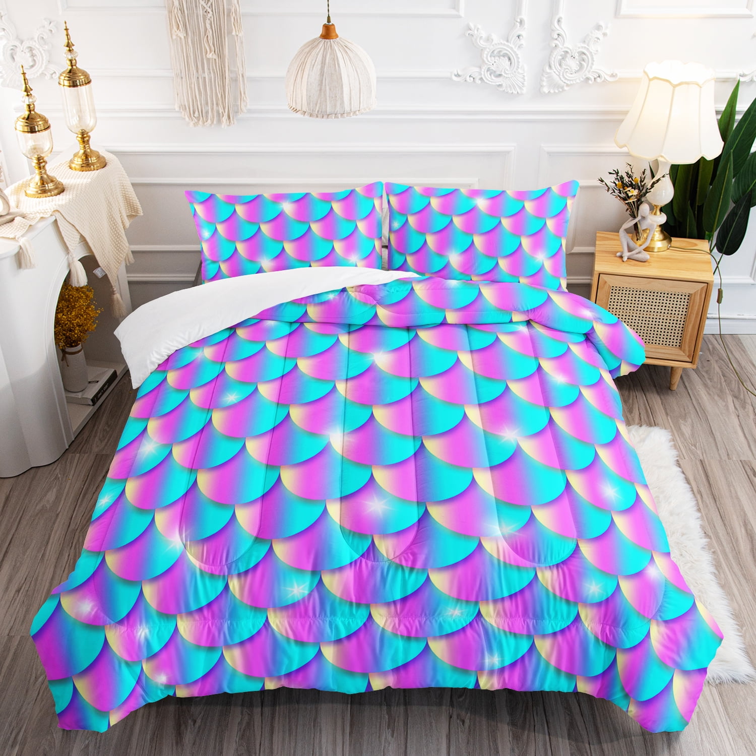 Hosima 3-Piece 3D Digital Printed Comforter Series of Children's and ...