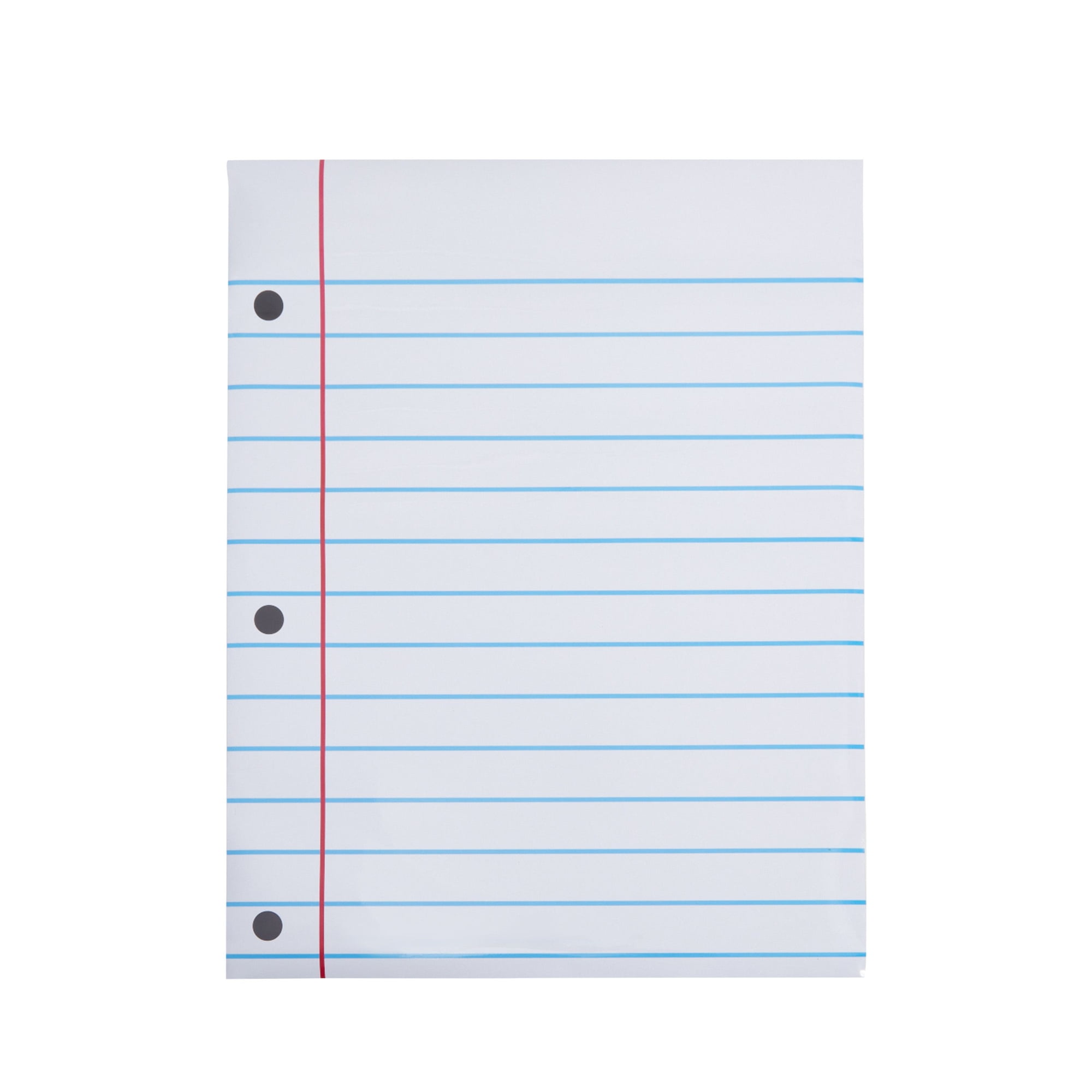 Wide Ruled Lined Paper Template