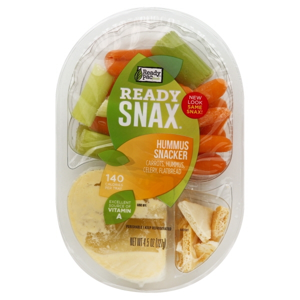 Ready Pac Foods Ready Pac Ready Snax Hummus Snacker, 4.5 oz – Walmart ...