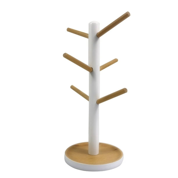 Rack Wooden Drinking Cup Rack Water Cup Drying Hanging cup rack; cup ...