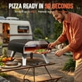 BIG HORN OUTDOORS 12 Inch Gas Pizza Oven, Portable Outdoor Pizza Oven ...
