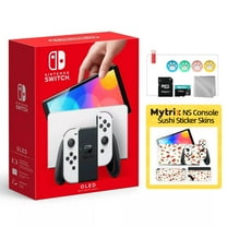 2021 Nintendo Switch OLED Model White, Mytrix Full Body Skin Sticker ...