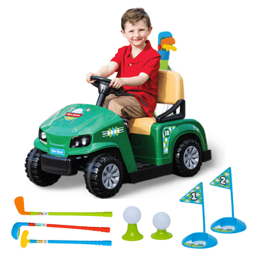 Kid Motorz NPL Golf Cart 6-Volt Battery-Powered Ride-On - Walmart.com