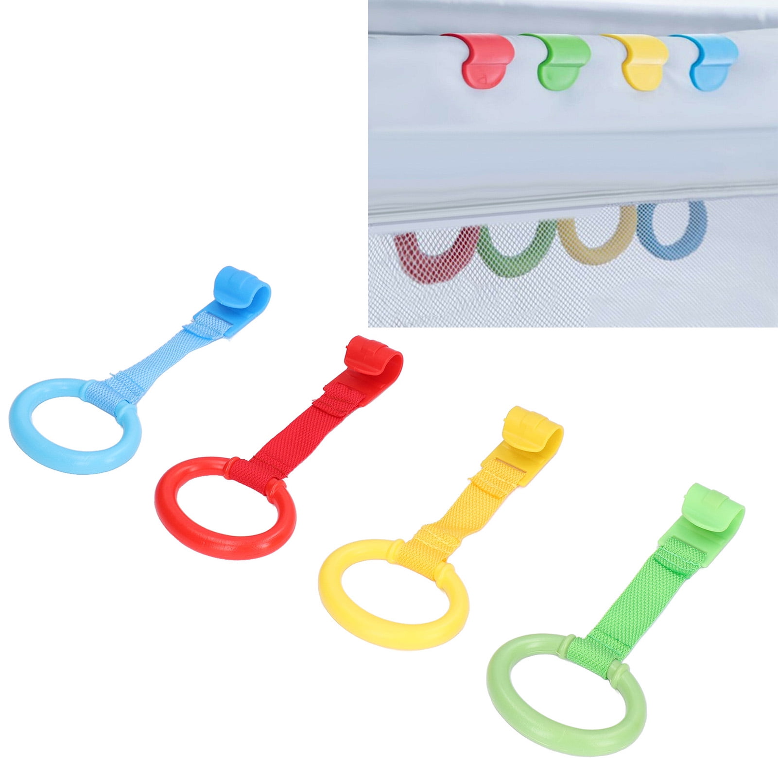 Click here for Mgaxyff Up 4pcs Baby Pull Up Rings Plastic Materia... prices