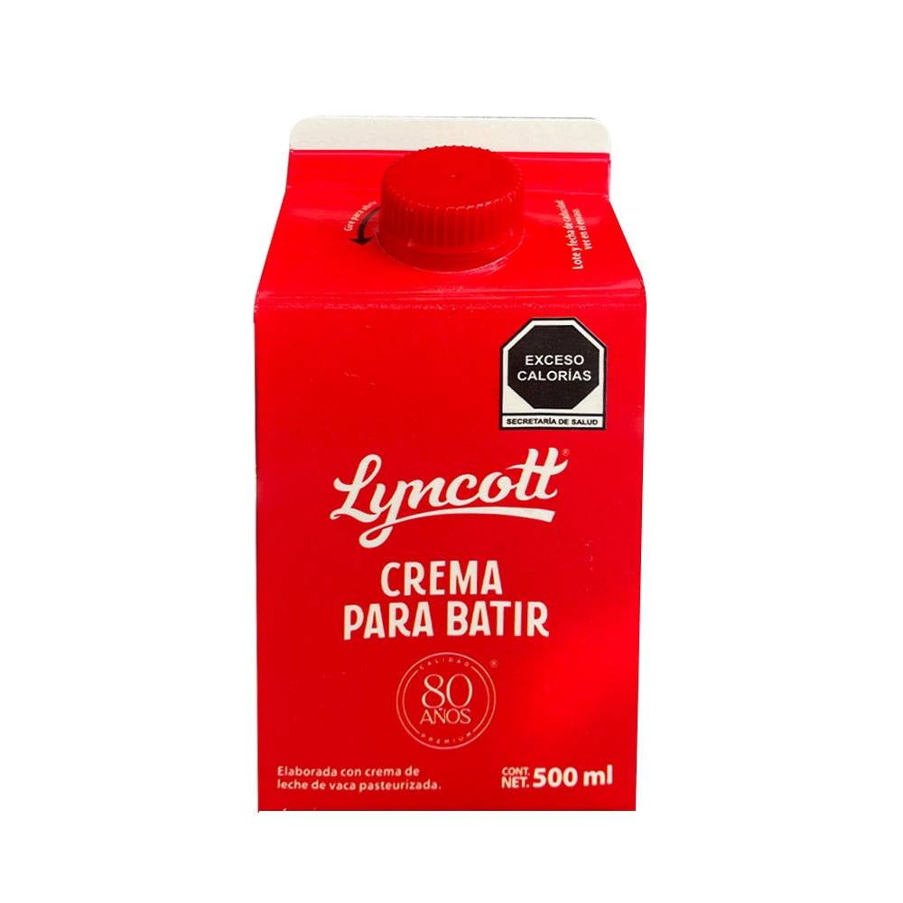 Crema para batir Lyncott 500 ml | Walmart en línea