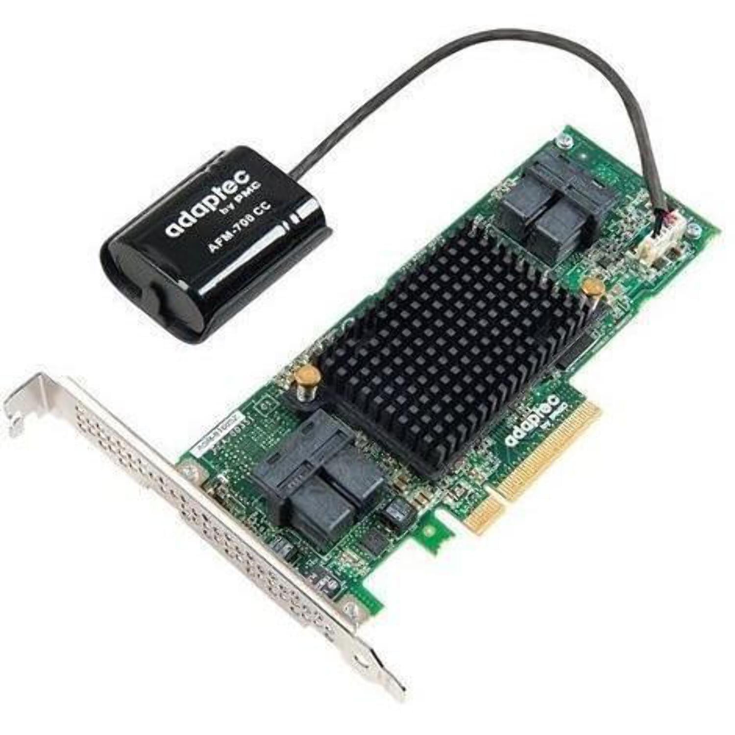Placa Controladora Raid Adaptec 81605z 12G PCI-e 3.0 x8 SAS/SATA ...