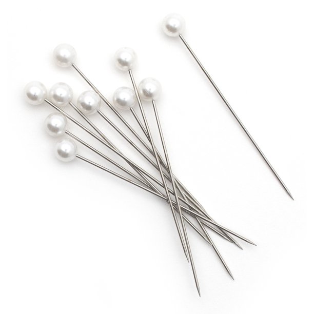 CousinDIY Corsage Pin 2" 10/Pkg-Pearl White 40000702 - Walmart.ca