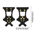 Avdolw Winter Outdoor Mountaineering Silicone Ice Cleat Shoe Covers ...