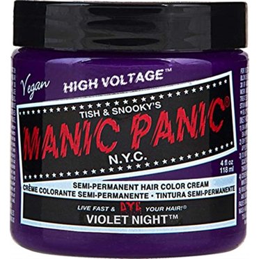 Tish & Snooky's Manic Panic Semi-Permanent Hair Color Cream (Violet ...