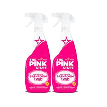 The Pink Stuff, The Miracle Bathroom Foam Cleaner 750ml Spray - Walmart.com