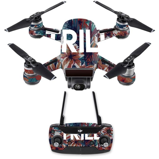 MightySkins DJSPCMB-Trill Skin Decal Wrap for DJI Spark Mini Drone ...