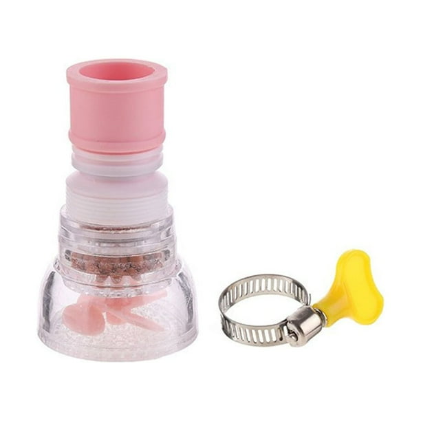 Kitchen Adjustable Faucet Aerator Shower Head Sprayer 3 Modes Bendable ...