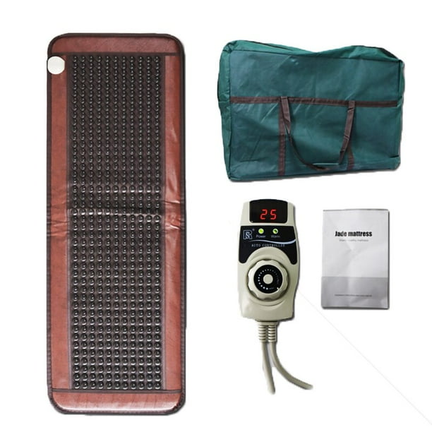 Electric Heated Jade Germanium Stone Massager Jade Tourmaline Heat ...