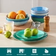 10.5 inch Cool Color Ceramic Dinner Plates - Walmart.com
