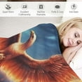 WERPE Phoenix Blanket Anti Pilling Throw Blankets Cozy Durable Blankets ...