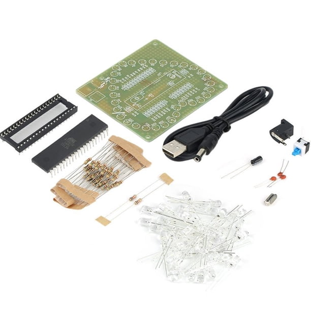 51 Single Chip Microcomputer Introductory Production Kit Heart-Shaped ...