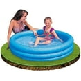 "Intex Crystal Blue Inflatable Pool, 45 x 10"" Blow Up Piscina ...