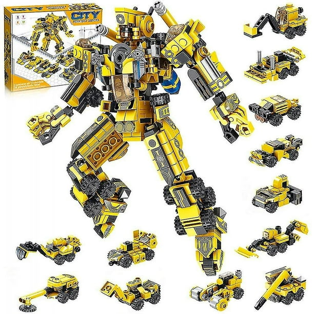 Build A Toy 25-in-1 Engineering Transformers Robot For Kids - Walmart.ca