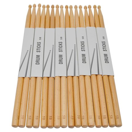 VVIED Beech Wood Drum Sticks Anti-slip Electronic Drum Drumsticks ...