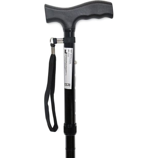 Pepe - Folding Cane Black, Folding Canes for Men Adjustable, Walking ...