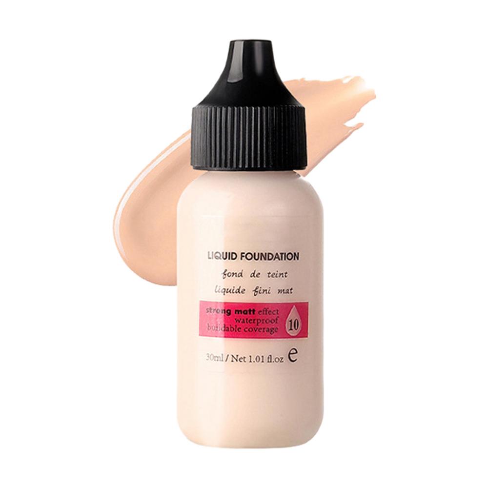 Base de maquillaje líquida de 11 colores Corrector para piel seca Base ...