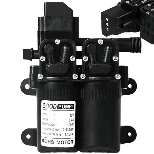 Pump Diaphragm 160PSI 12V DC Water High Pressure Diaphragm Electric ...