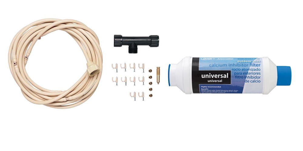 Basic Outdoor Misting System and Calcium Inhibitor Filter bundle ...