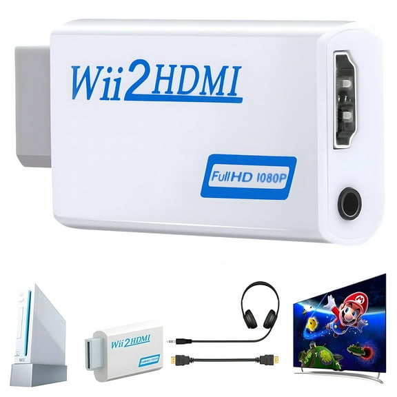 MOFEINI Wii to HDMI Adapter, Connect Wii Console to HDMI Display, 1080p ...