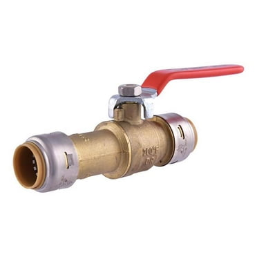 Heavy Duty Brass Full Port PEX Ball Valve with 3/4 in. MIP x 3/4 in ...