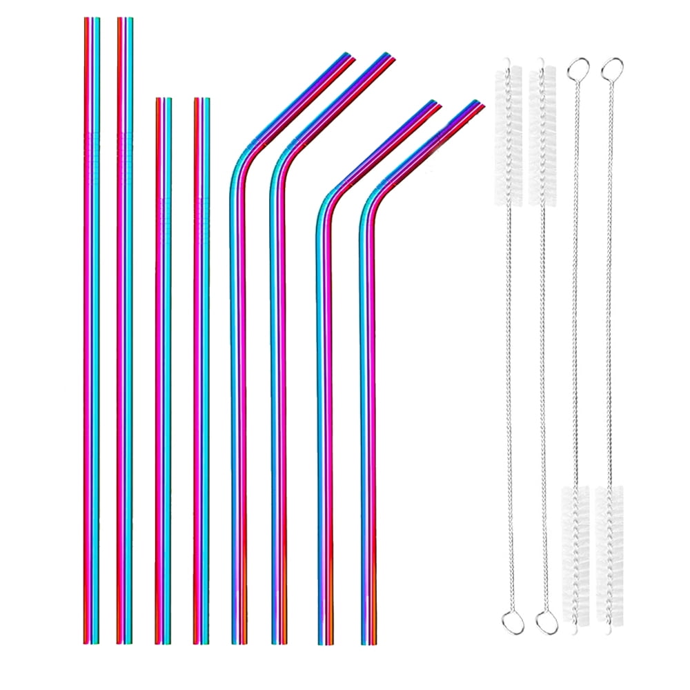 Bar & Wine Tools 8mm 10mm Drinking Straw Pure Titanium Outdoor Straw ...