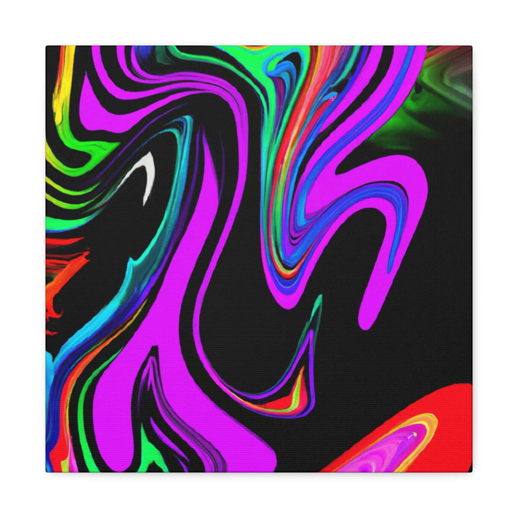 Flowing Fire Stormscape - Canvas - Walmart.com