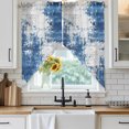 Abstract Mottled Texture Swag Curtain Valance for Window 2 Panels Retro ...