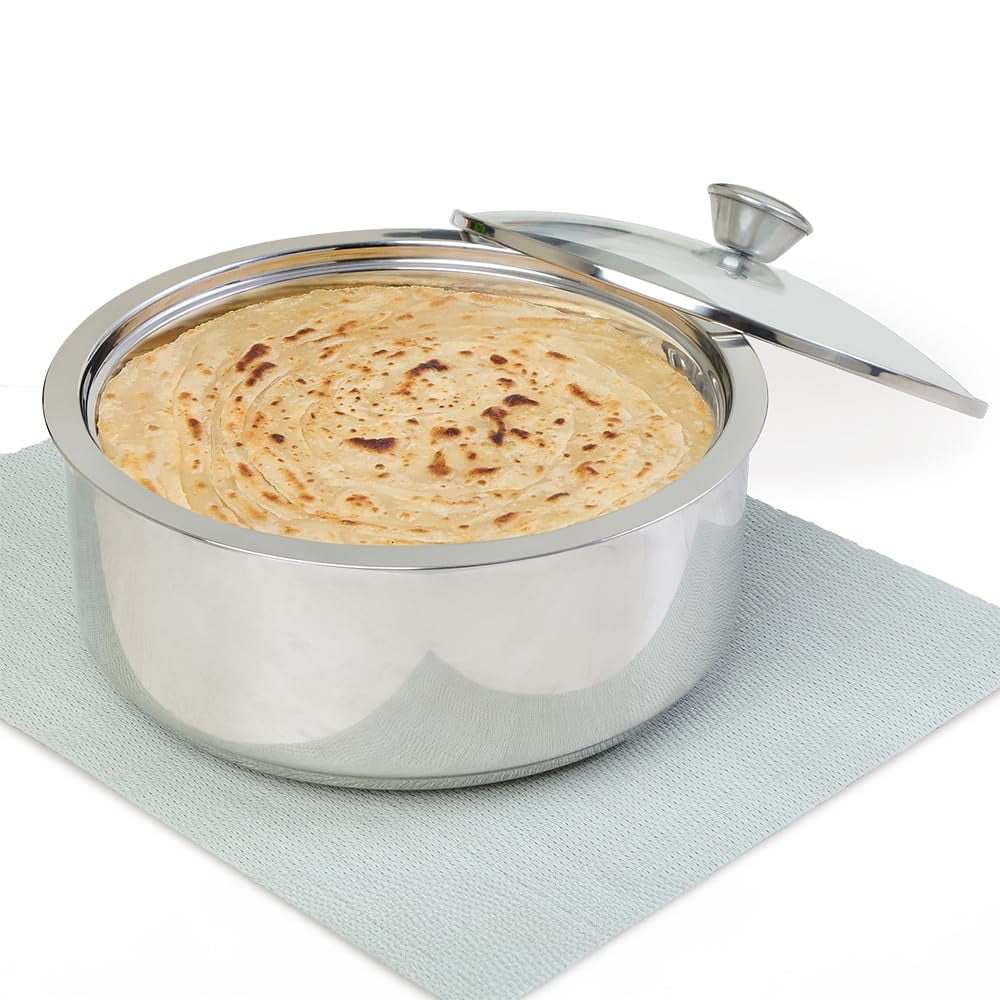 Click here for Borosil Utensils Stainless Steel Insulated Roti Se... prices