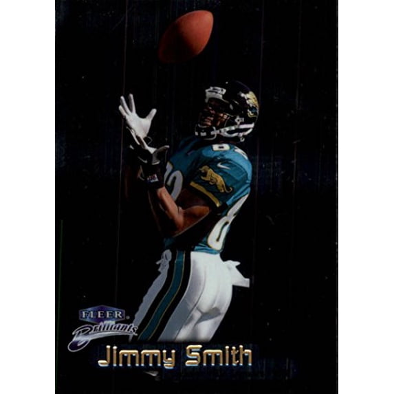 1998 Fleer Brilliants #75 Jimmy Smith NFL Football Trading Card ...