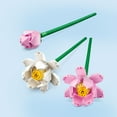 Lego Lotus Flowers Kit, 40647, Building Toy for Girls Ages 8 and Up ...