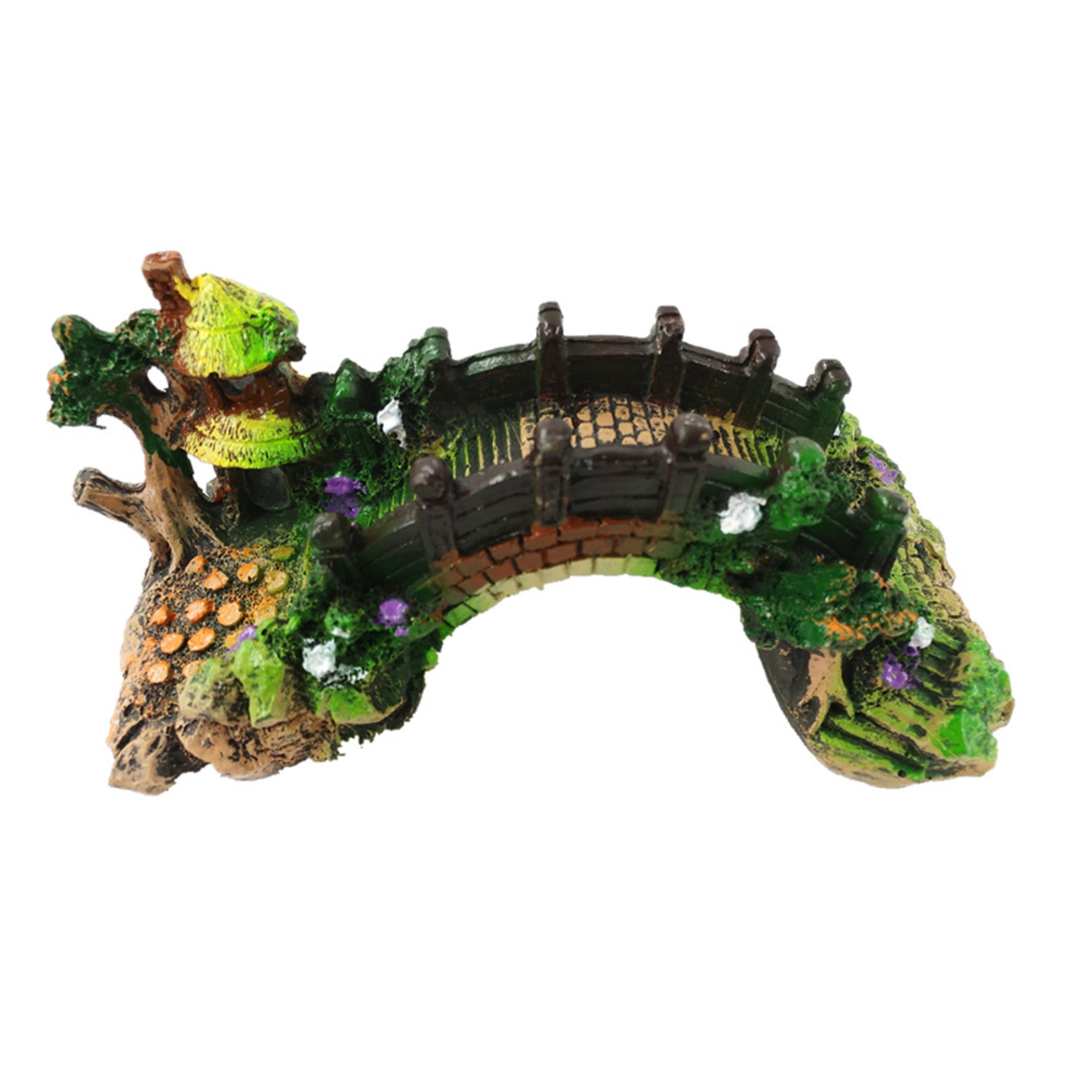 LICHENGTAI Aquarium Decoration Resin Bridge Aquarium Decoration Arch ...