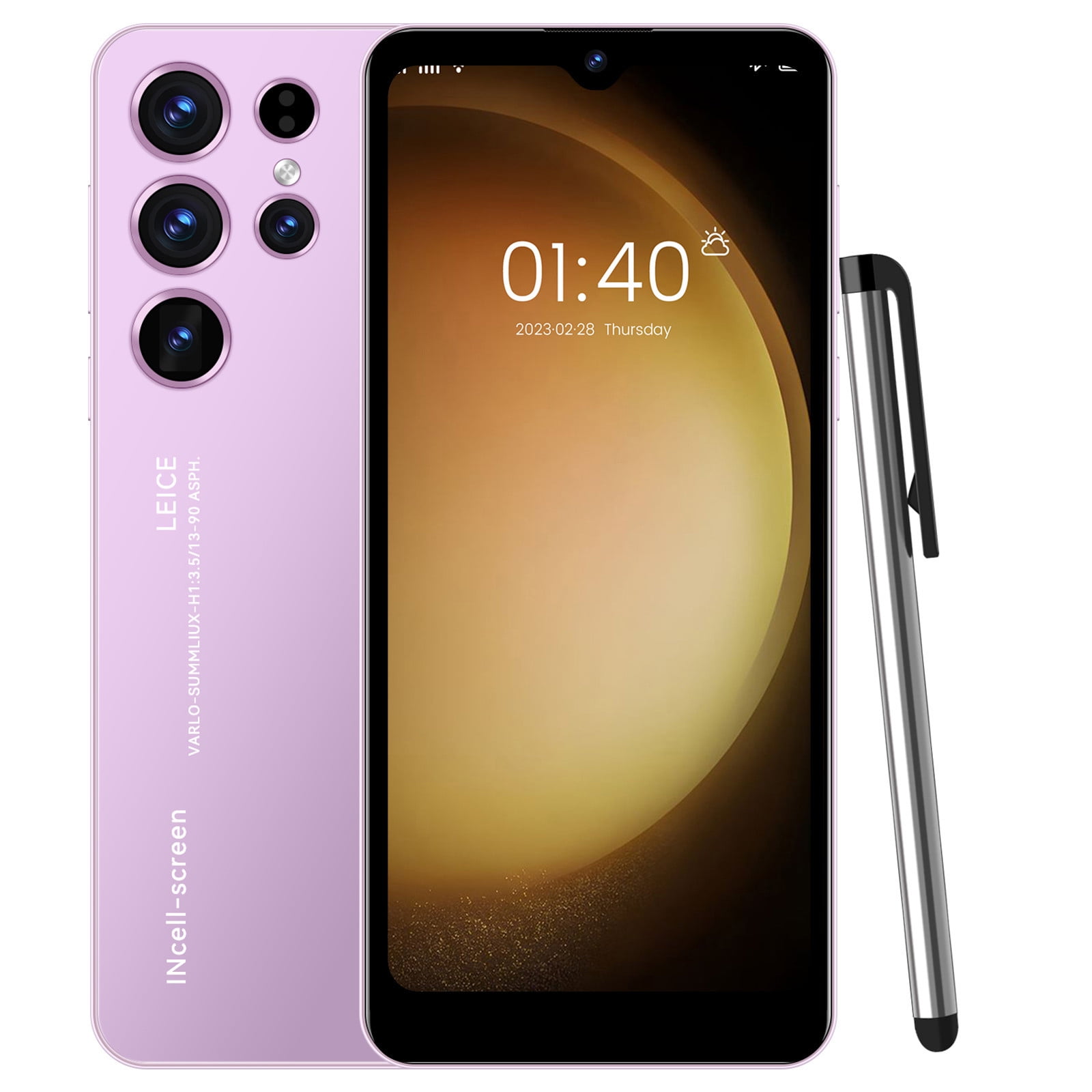 EGNMCR S23 Ultra Android Smartphone 6.1-inch HD Dual Standby Card Slot ...