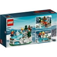 LEGO Christmas Holiday Ice Skating Rink Limited Edition Building Toy ...
