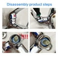 Bathroom Kitchen faucet accessories shower tank switch cold and hot ...