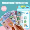 36Pcs Cartoon Mosquito Repellent Stickers Natural Anti Mosquito Patches ...