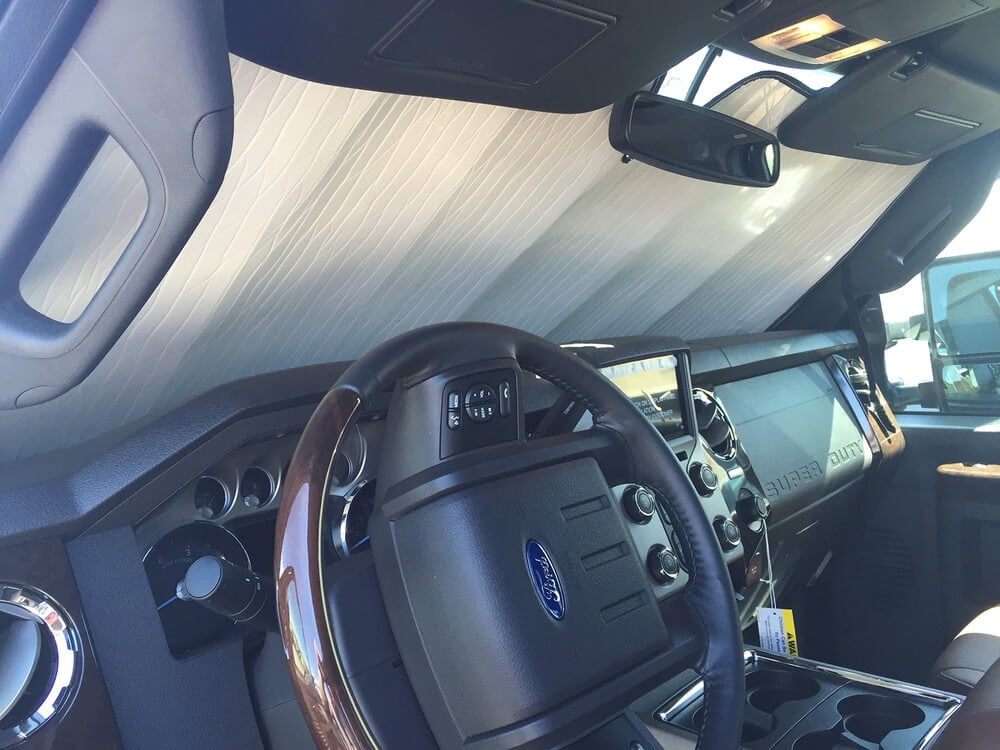 HeatShield, The Original Windshield Sun Shade, Custom-Fit for Ford F ...