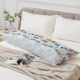 Blue Childlike Fun Body Pillow Cover 20 x 54 Inch Decorative Pillow ...