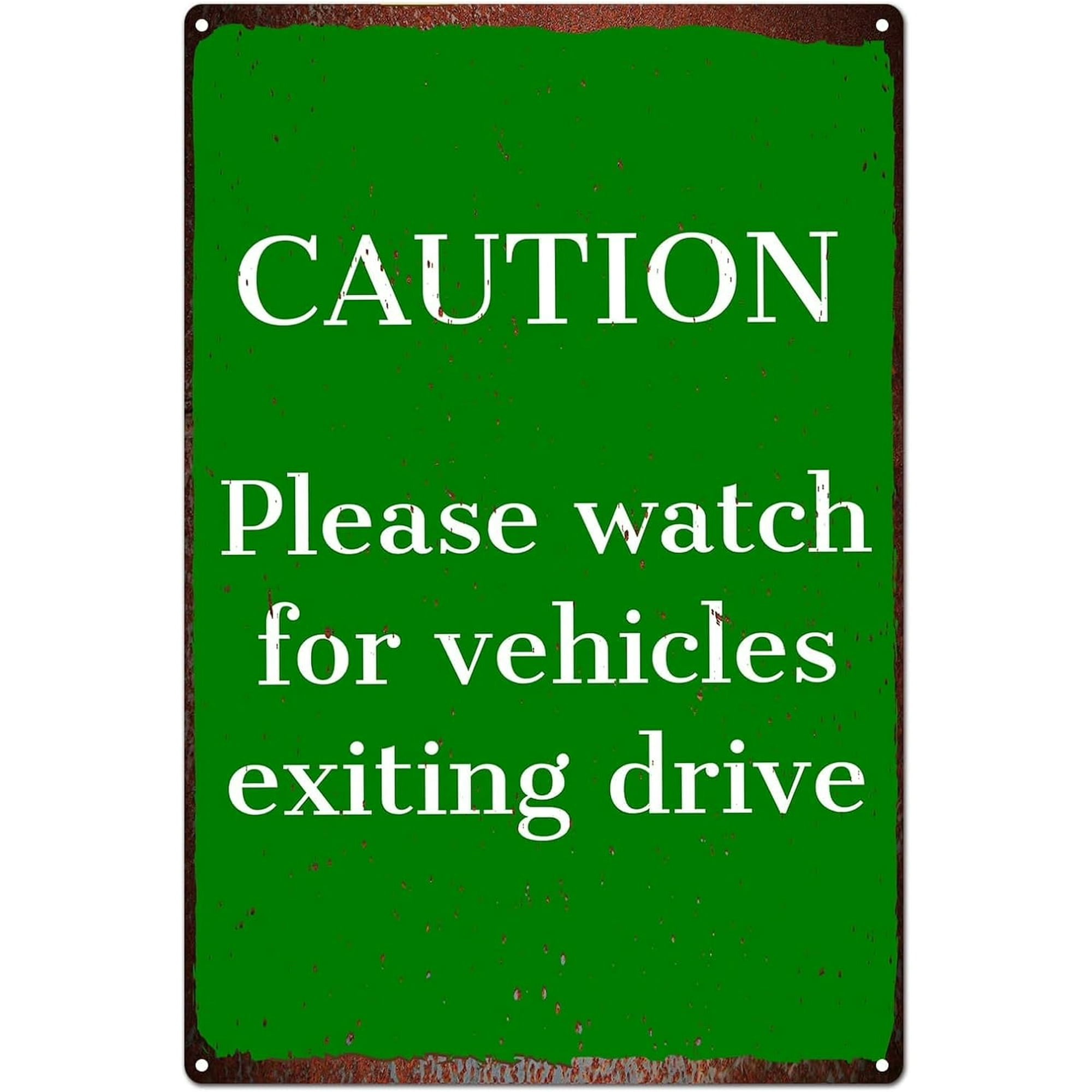 Click here for Aocisuki Caution Please Watch For Vehicles Exiting... prices