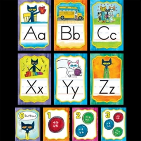 Teacher Created Resources EP-63950 Pete the Cat Alphabet Bulletin Board