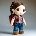 The Last of Us II Ellie Plush, 12" Brave Stuffed Ellie Toys, Perfect ...