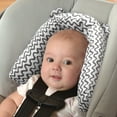 On the Goldbug 2-in-1 Infant Head Support, Grey Squiggle - Walmart.com